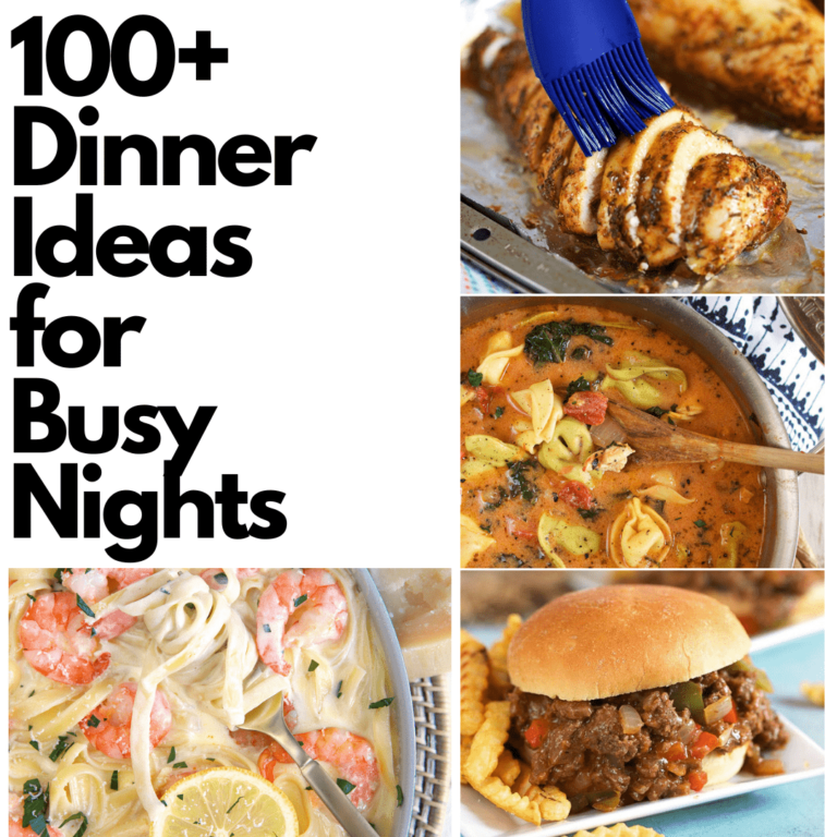 Easy Dinner Ideas for Tonight: 100+ Quick Family Meals