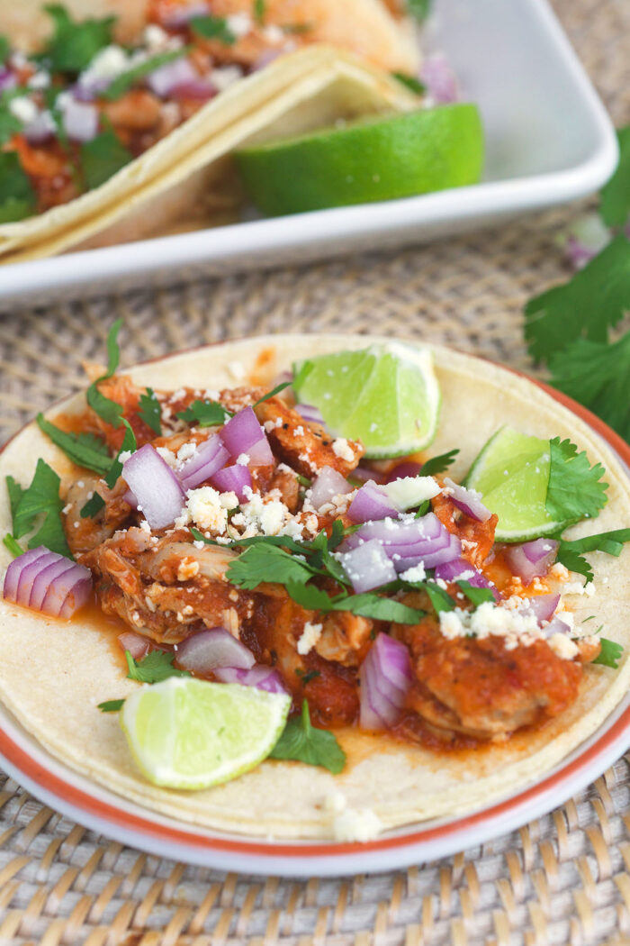 Quick and Easy Chicken Tinga - The Suburban Soapbox