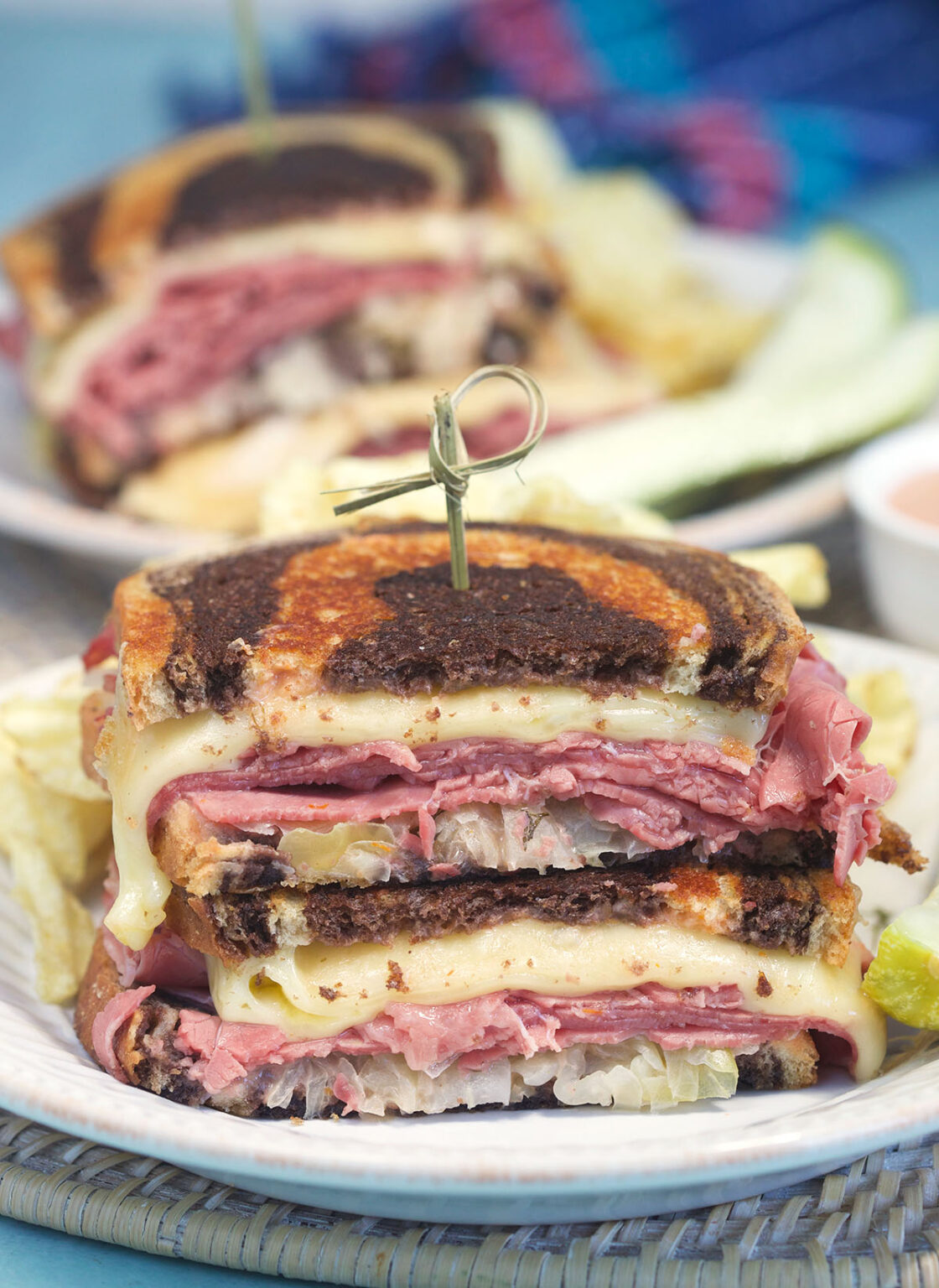 The Best Corned Beef Reuben Sandwich - The Suburban Soapbox