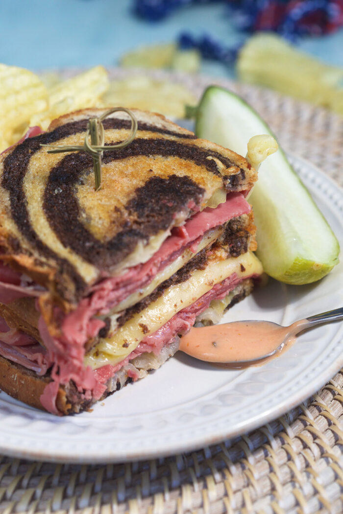 The Best Corned Beef Reuben Sandwich - The Suburban Soapbox