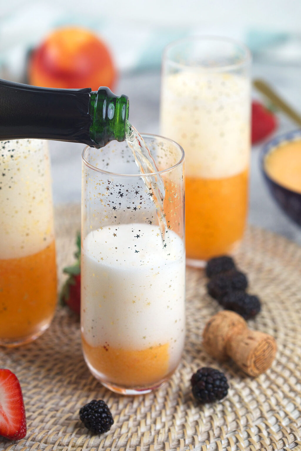 The Best Peach Bellini - The Suburban Soapbox
