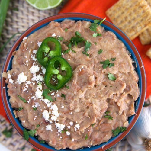 The Best Refried Beans - The Suburban Soapbox