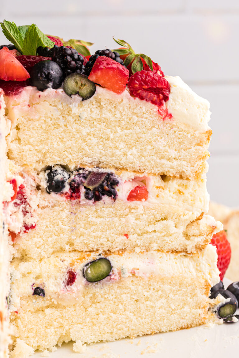 Berry Chantilly Cake - The Suburban Soapbox