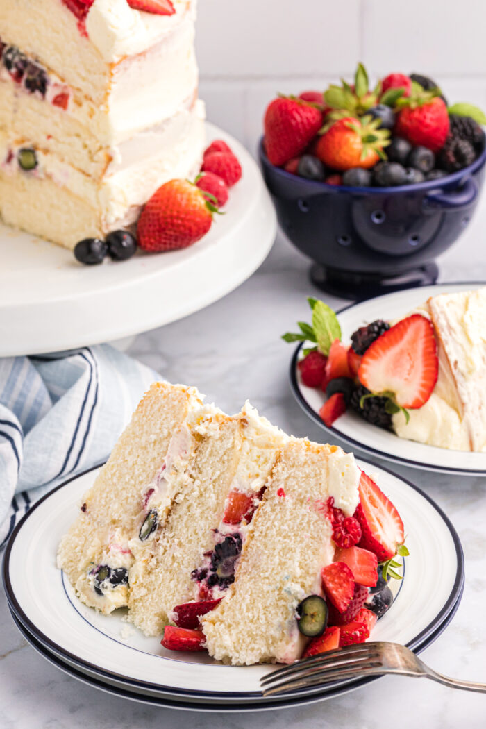 Berry Chantilly Cake - The Suburban Soapbox