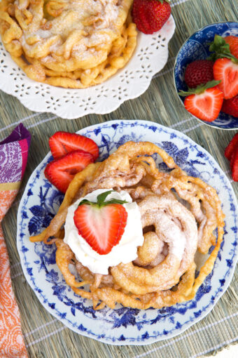 Easy Homemade Funnel Cake - The Suburban Soapbox