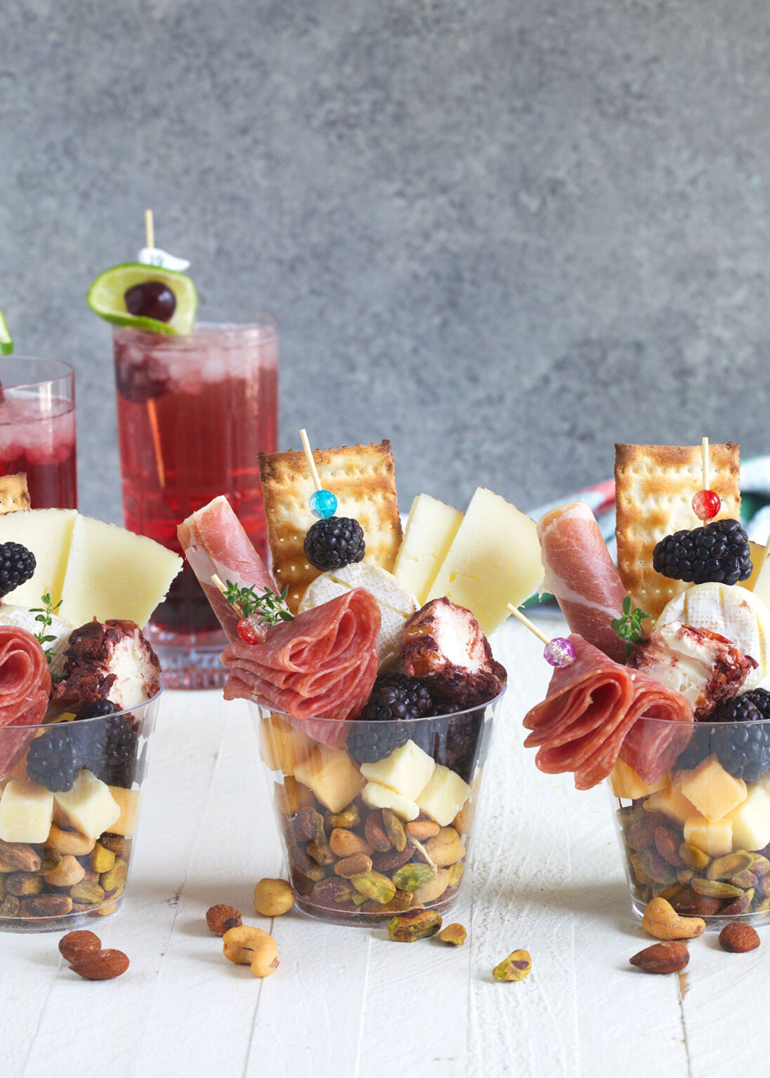 Easy Charcuterie Cups - The Suburban Soapbox