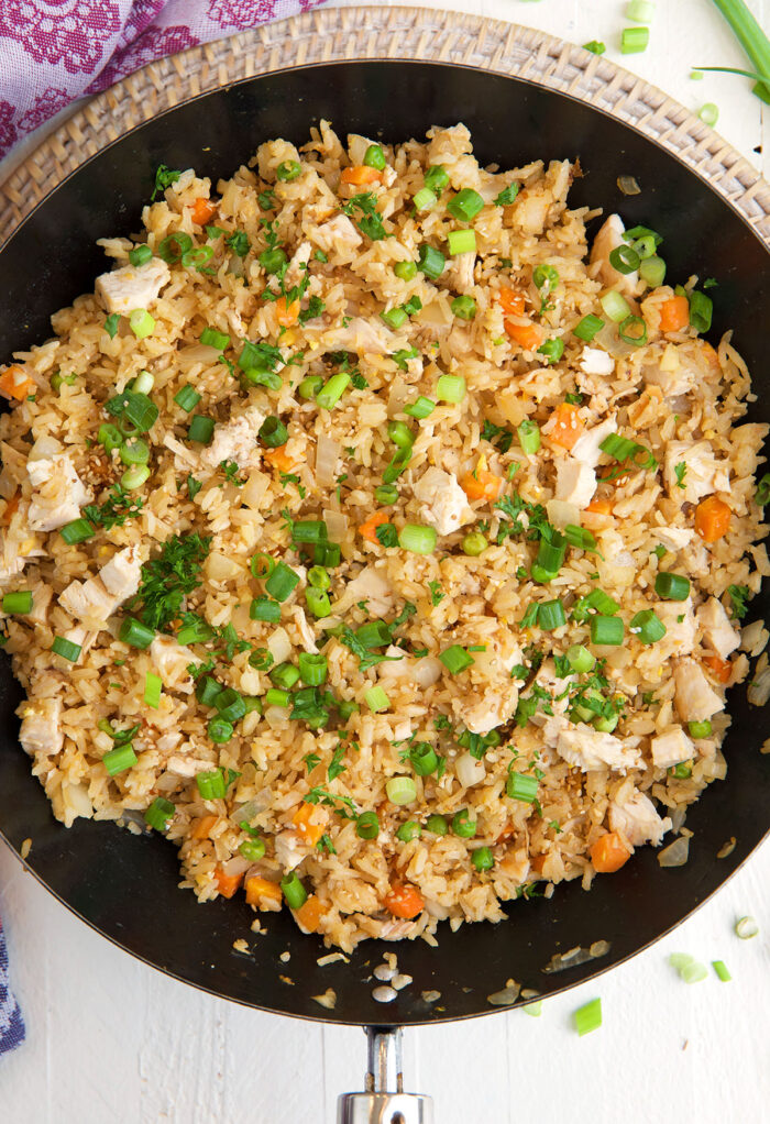 Quick and Easy Chicken Fried Rice - The Suburban Soapbox