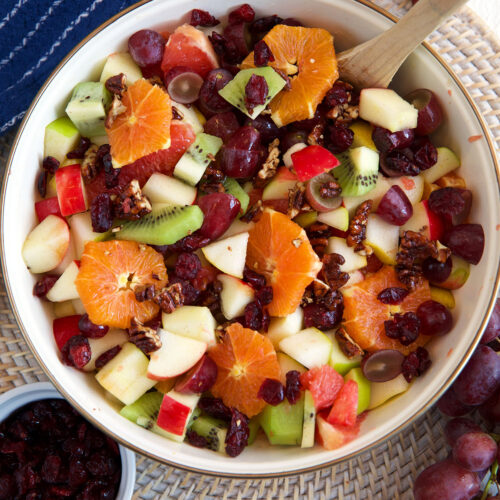 Fall Fruit Salad - The Suburban Soapbox