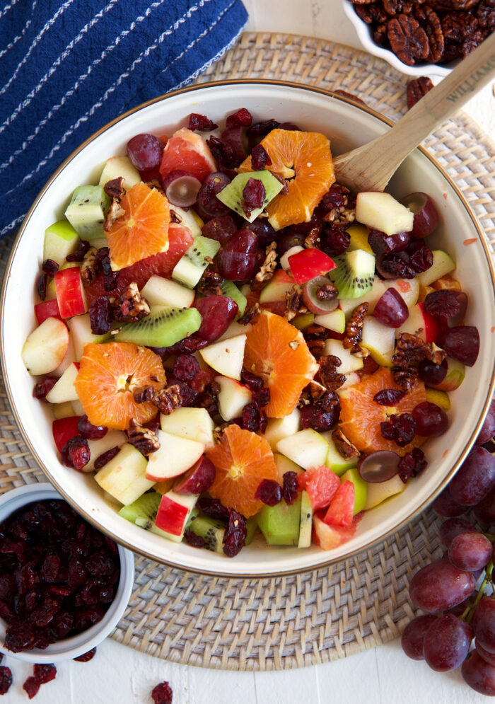 Fall Fruit Salad - The Suburban Soapbox