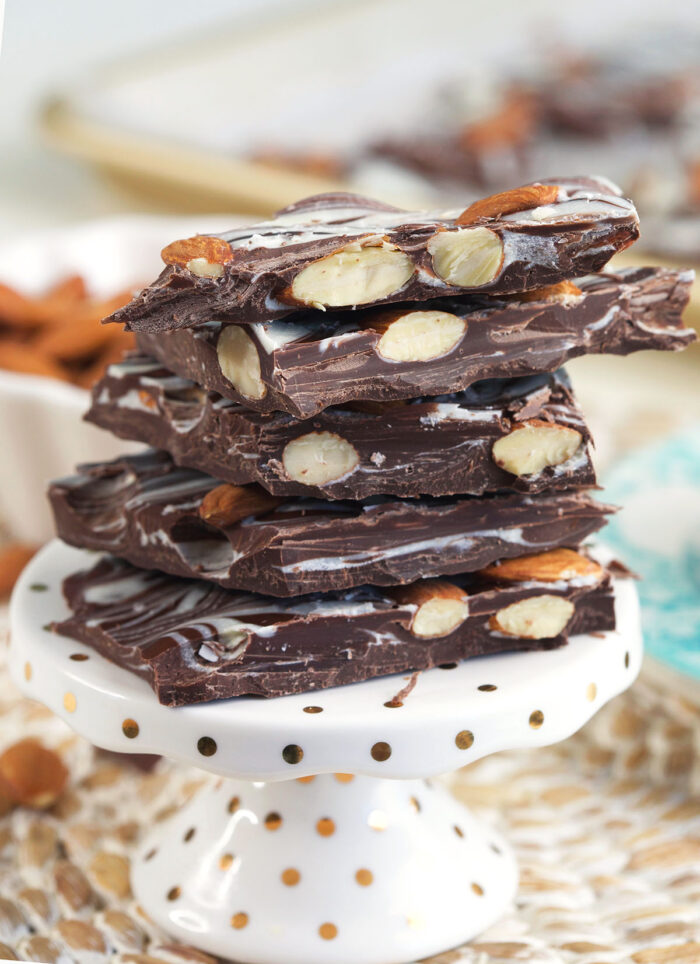 Easy Homemade Almond Bark - The Suburban Soapbox