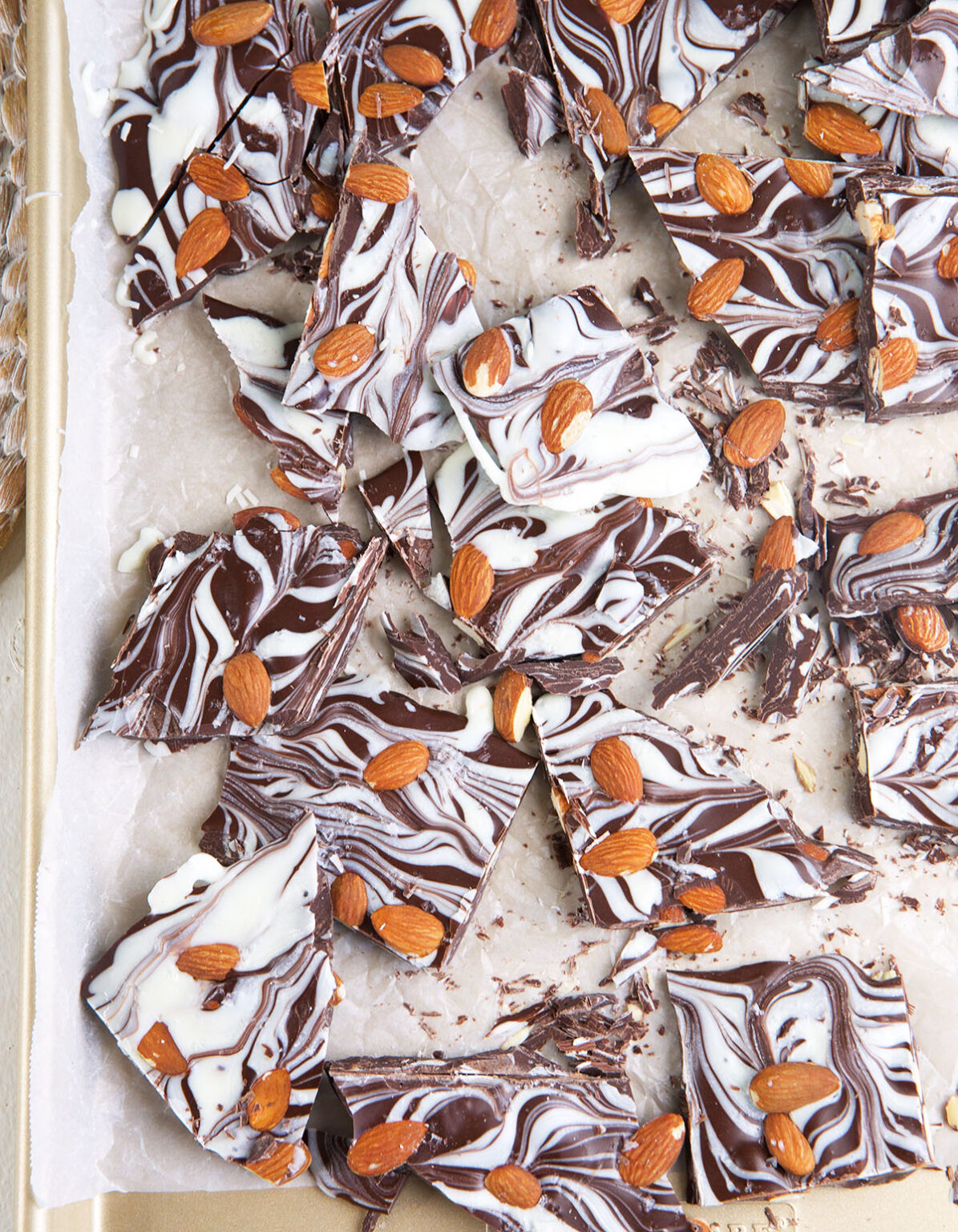 Easy Homemade Almond Bark - The Suburban Soapbox