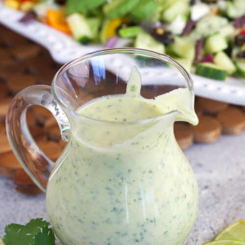 Creamy Cilantro Lime Dressing - The Suburban Soapbox