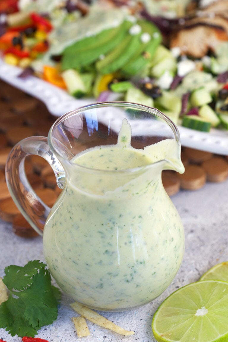 Creamy Cilantro Lime Dressing - The Suburban Soapbox