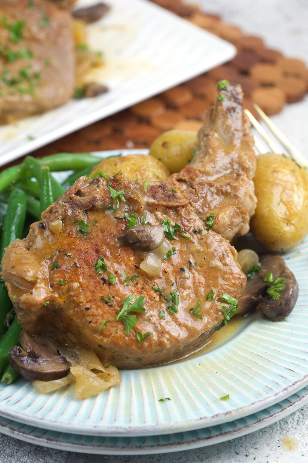 Easy Slow Cooker Pork Chops - The Suburban Soapbox