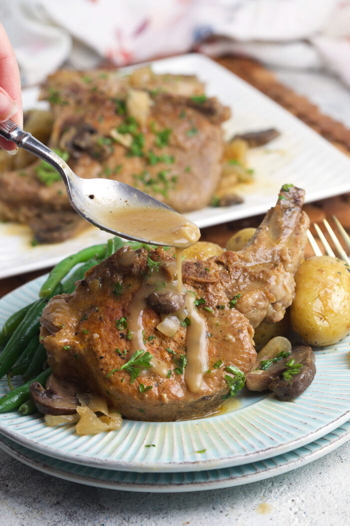 Easy Slow Cooker Pork Chops - The Suburban Soapbox