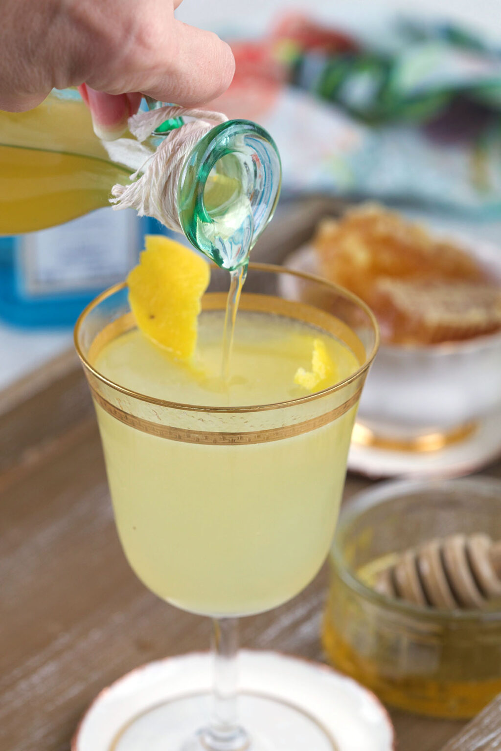 Classic Bees Knees Cocktail - The Suburban Soapbox