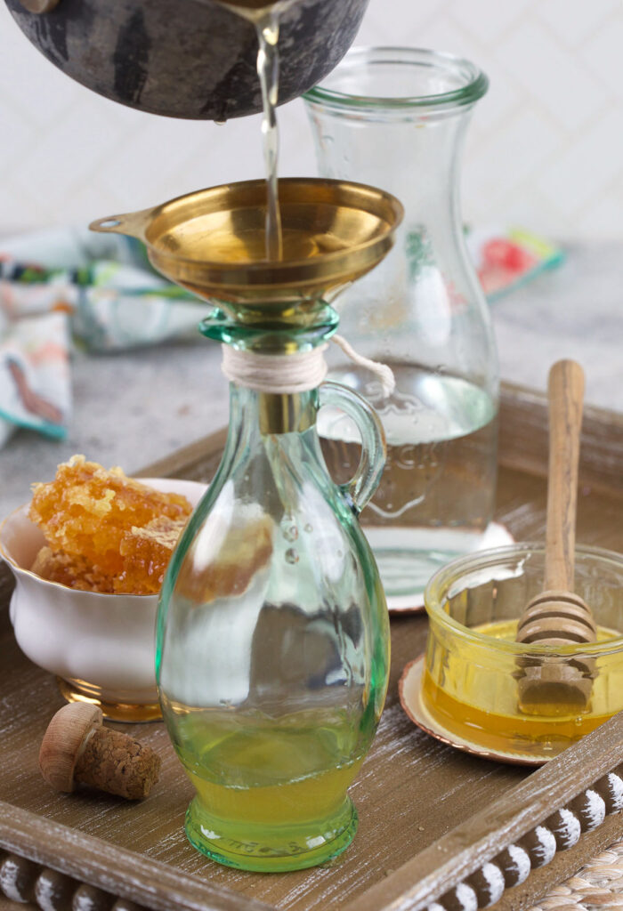 Honey Simple Syrup - The Suburban Soapbox