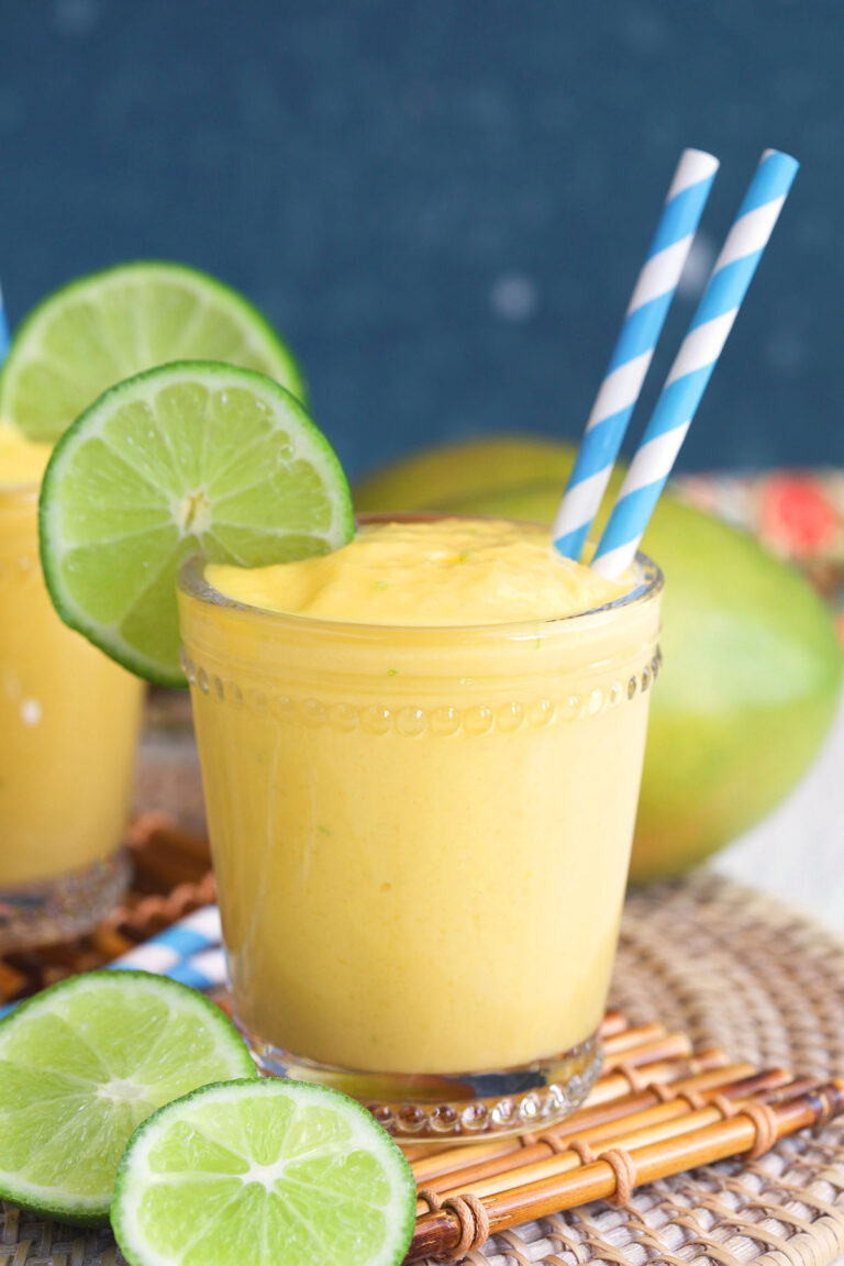 Easy Mango Smoothie - The Suburban Soapbox