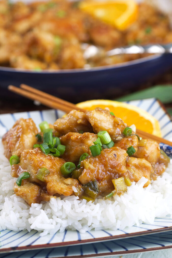 Easy Orange Chicken - The Suburban Soapbox