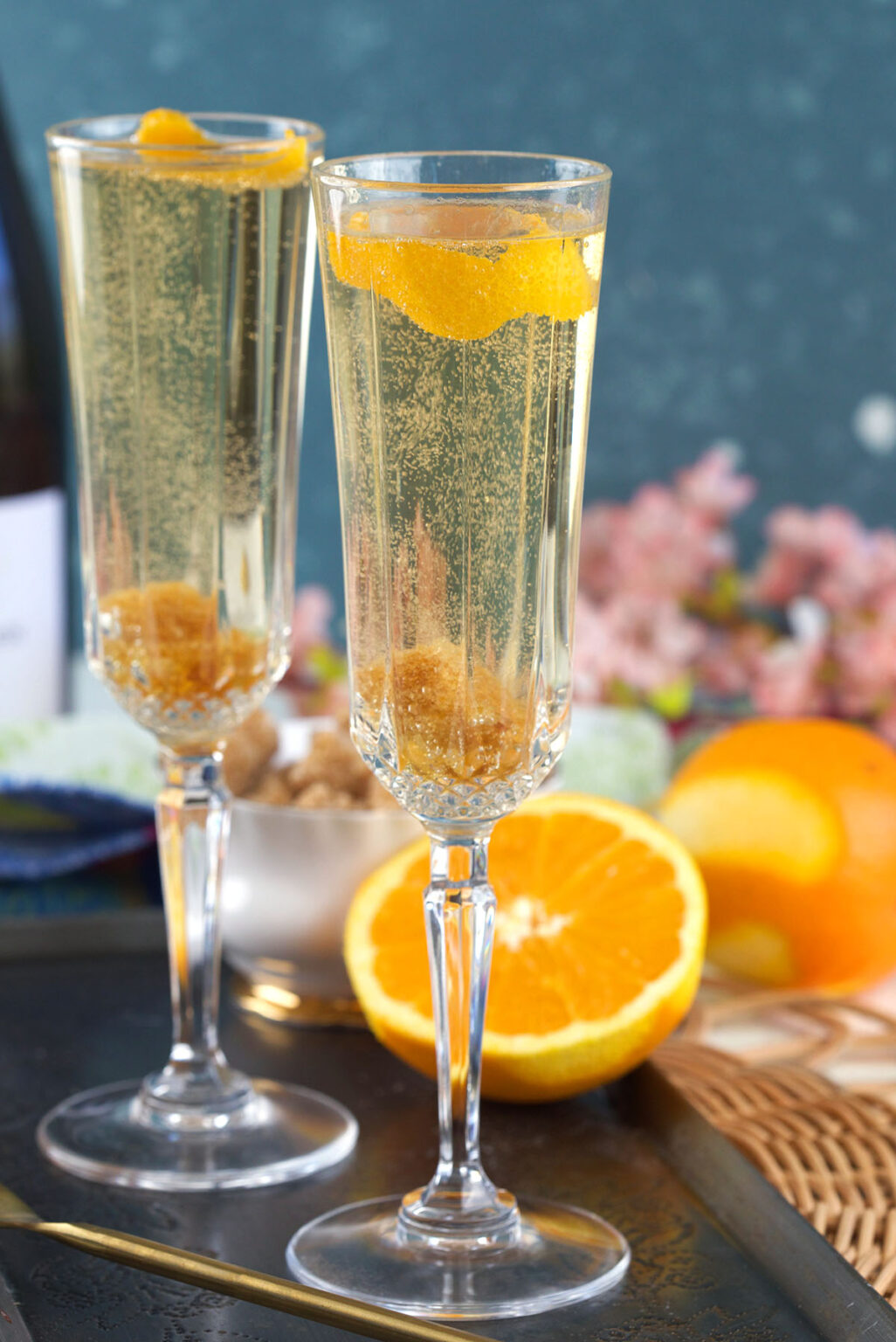 The Best Champagne Cocktail - The Suburban Soapbox