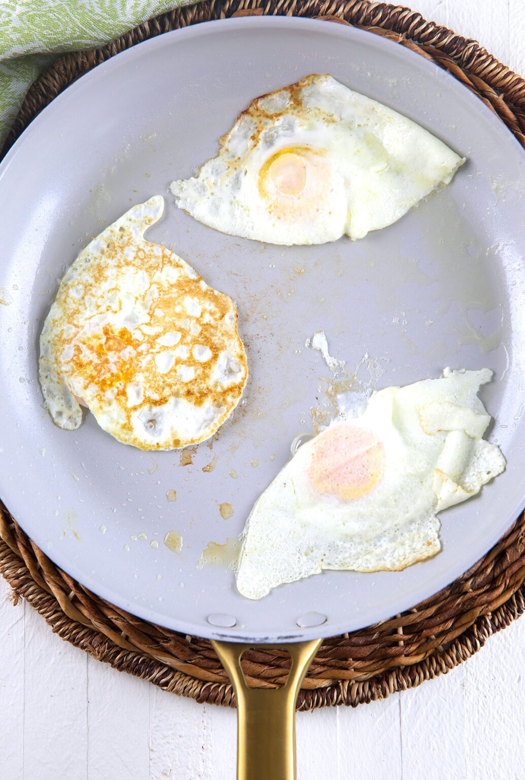 The Best Over Easy Eggs - The Suburban Soapbox