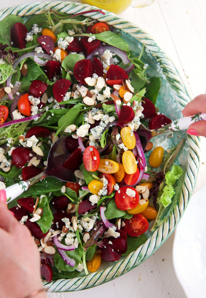 Spring Mix Salad - The Suburban Soapbox