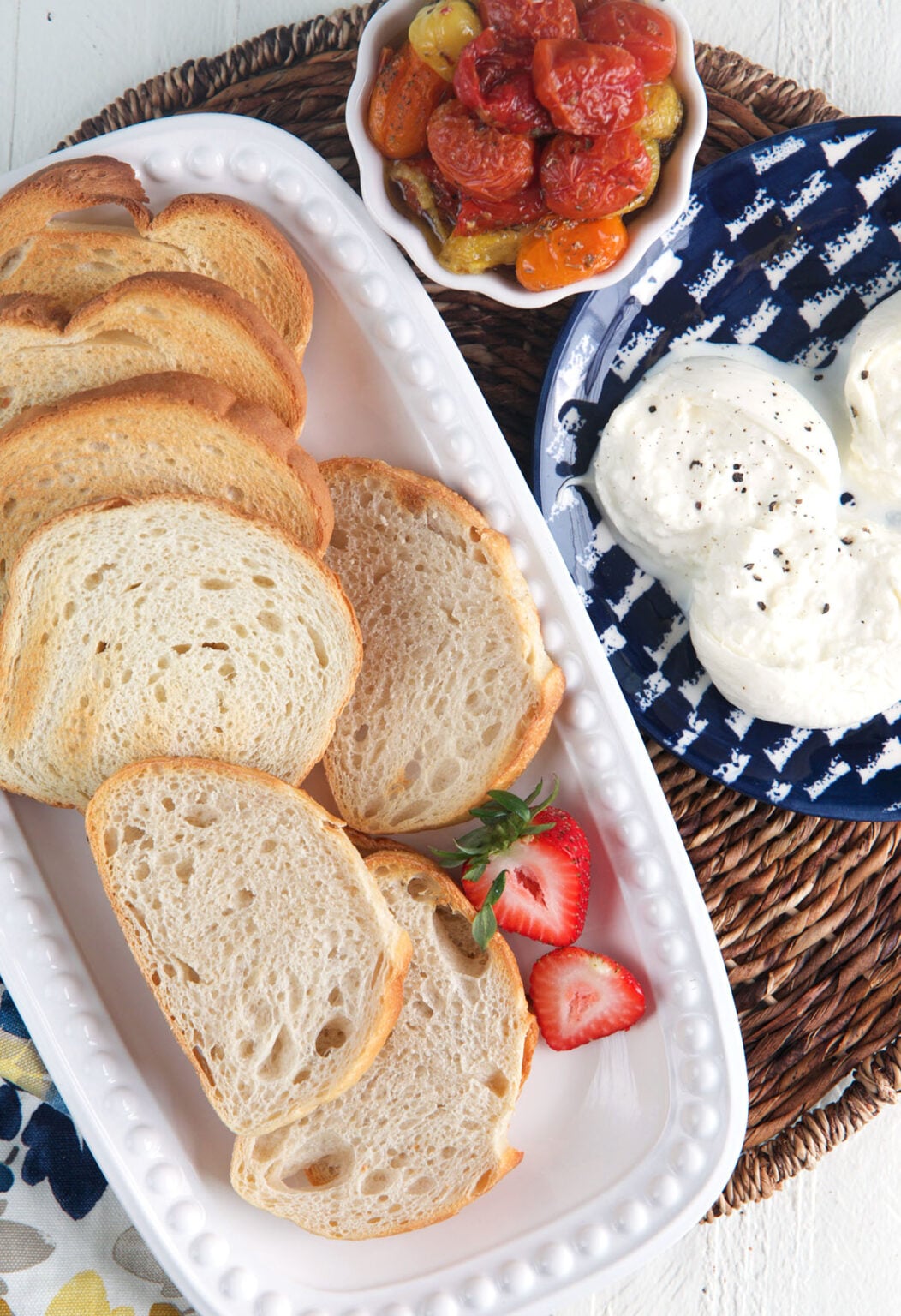 Easy Burrata Toast - The Suburban Soapbox