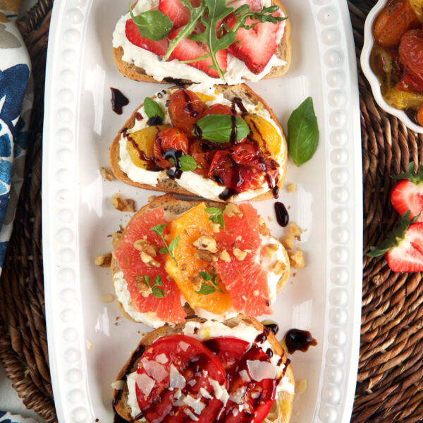 Easy Burrata Toast - The Suburban Soapbox