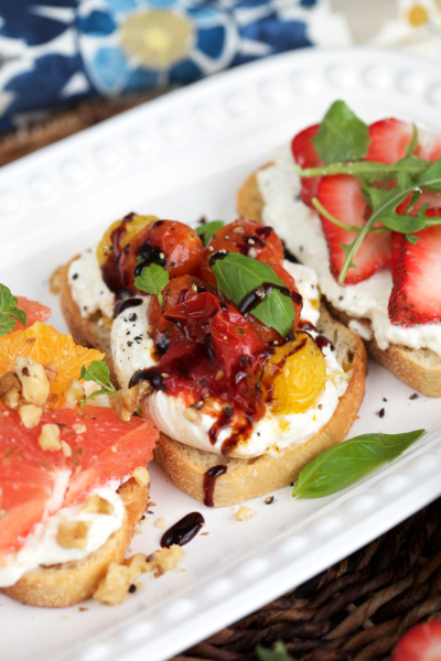 Easy Burrata Toast - The Suburban Soapbox