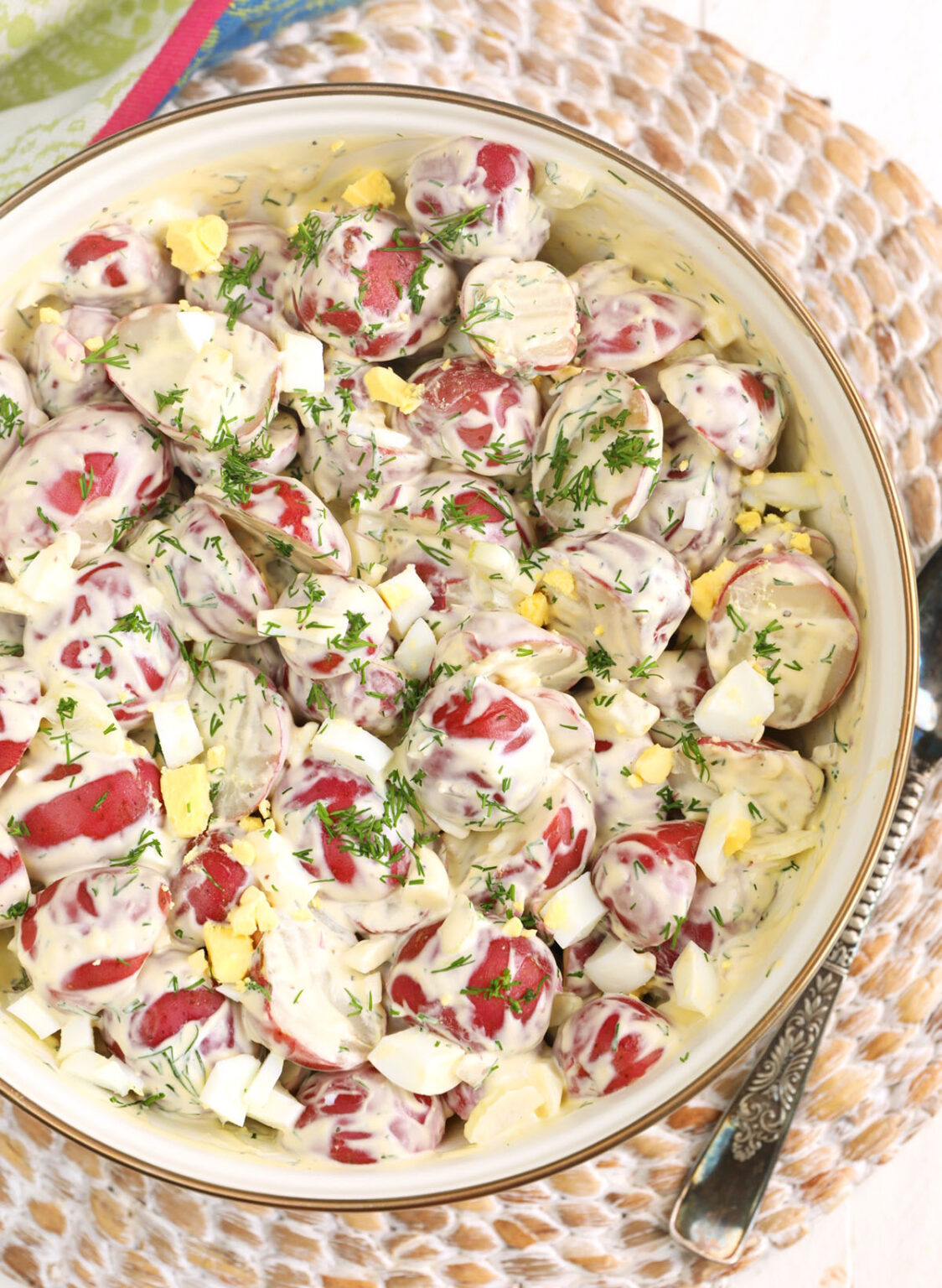 Creamy Red Potato Salad - The Suburban Soapbox