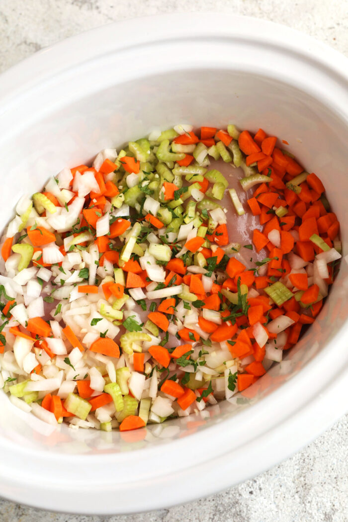 Crock Pot Chicken Noodle Soup - The Suburban Soapbox