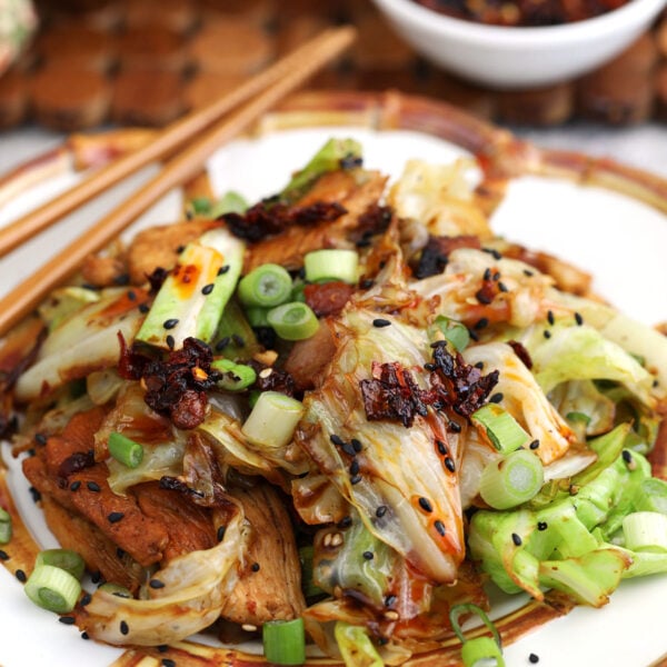 Chinese Cabbage Stir Fry With Chicken - The Suburban Soapbox