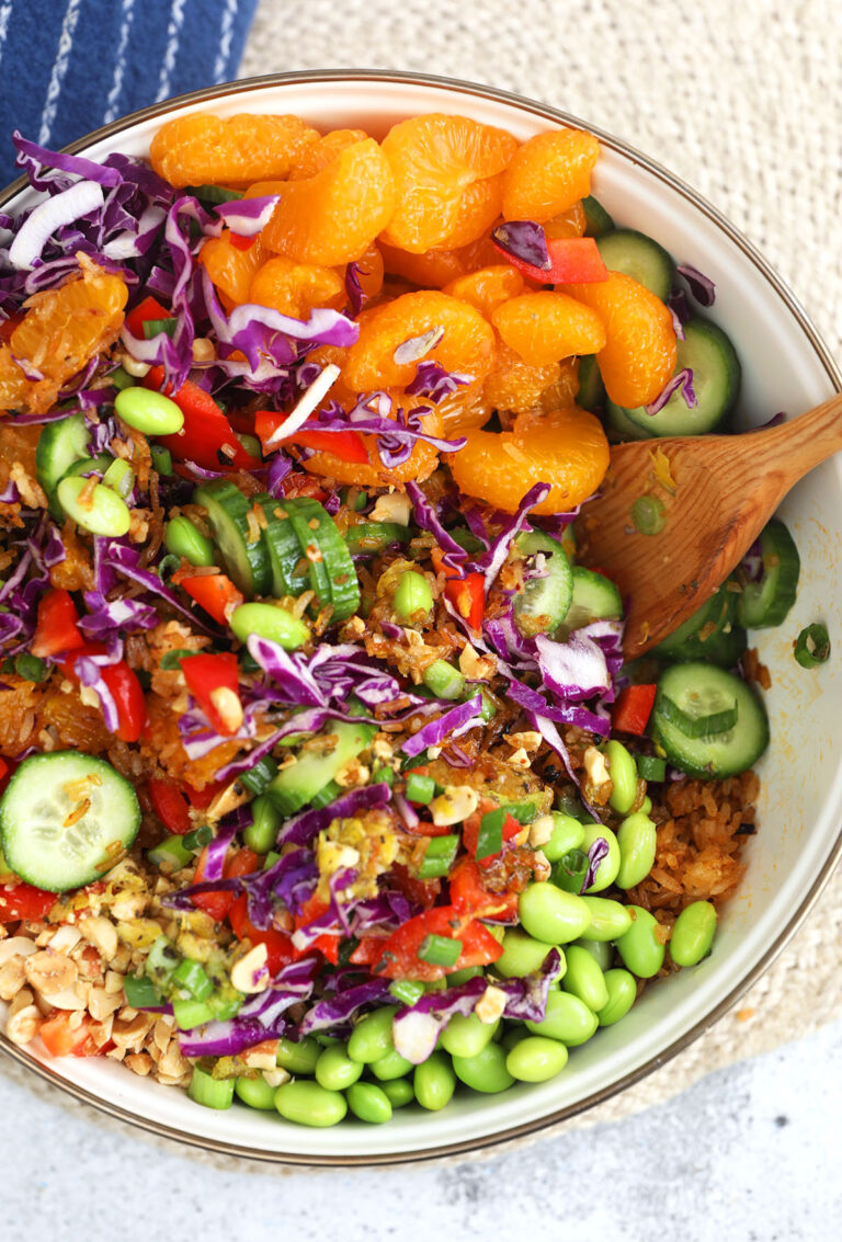 Crispy Rice Salad - The Suburban Soapbox