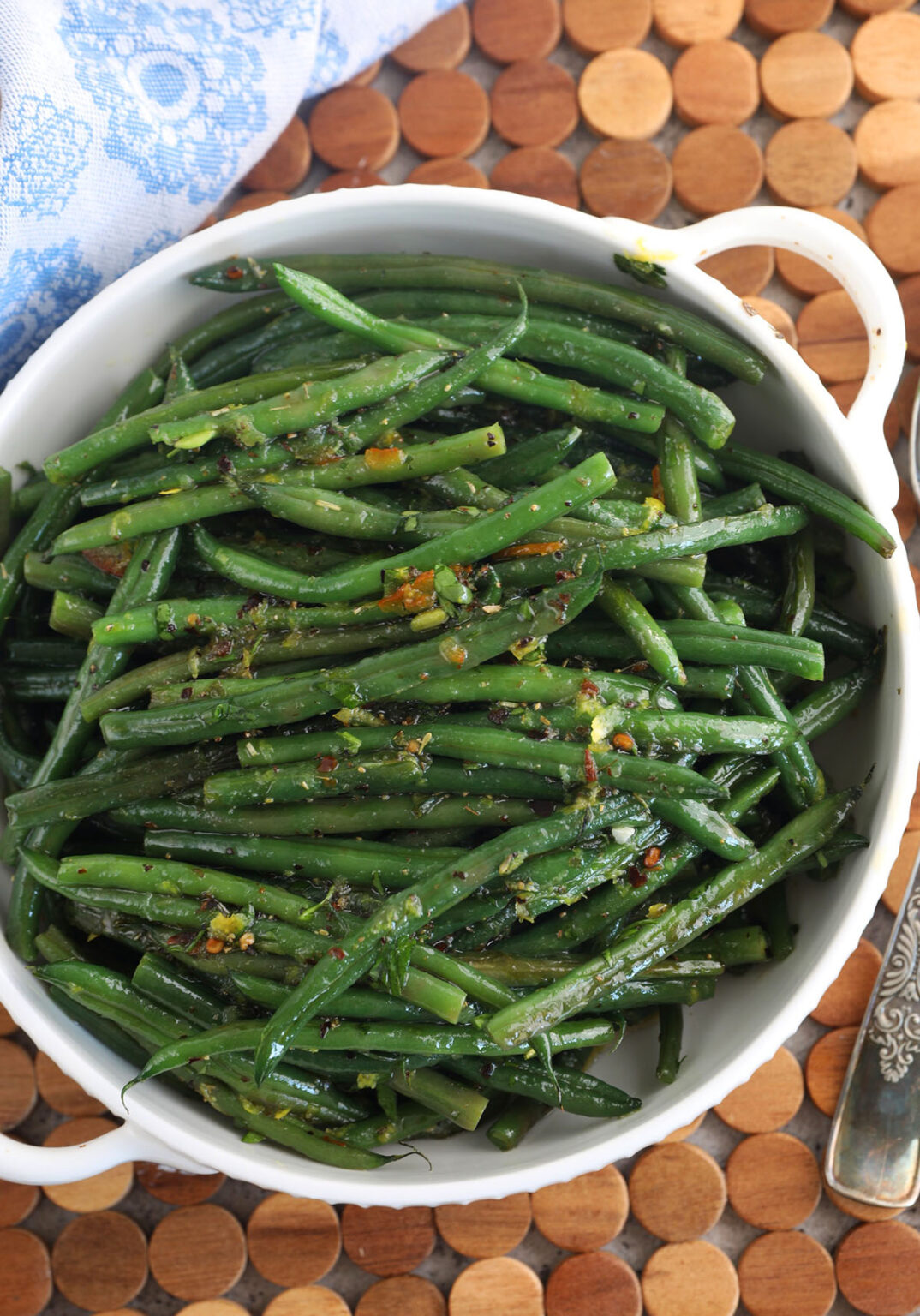 Sautéed Haricots Verts With Marmalade Vinaigrette - The Suburban Soapbox