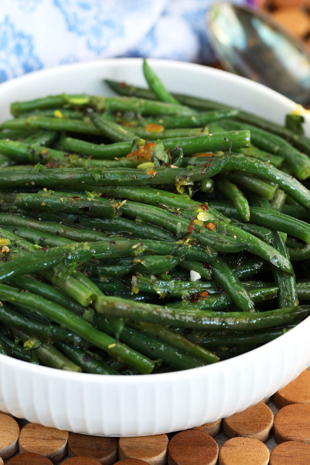 Sautéed Haricots Verts With Marmalade Vinaigrette - The Suburban Soapbox
