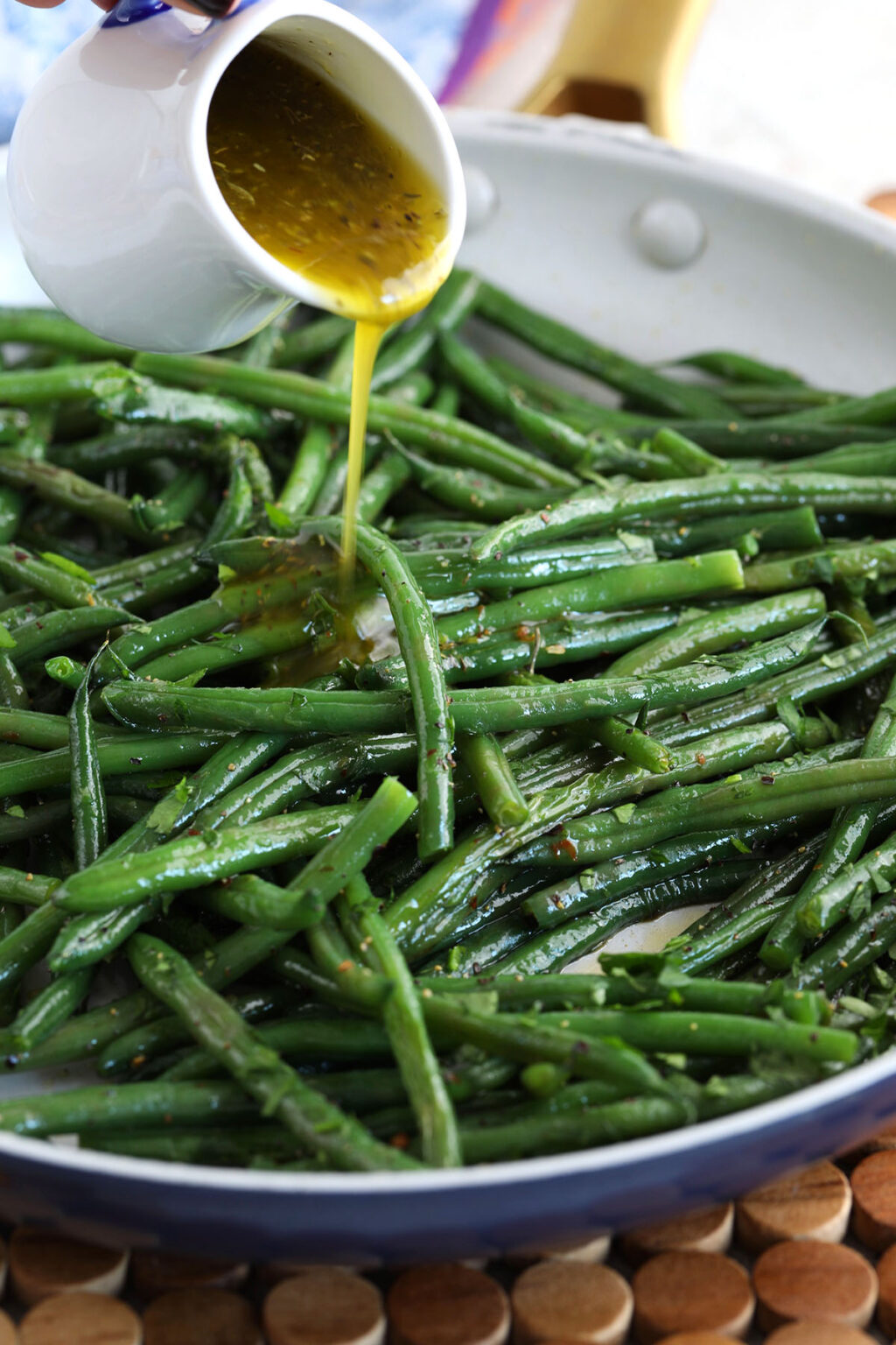 Sautéed Haricots Verts With Marmalade Vinaigrette - The Suburban Soapbox