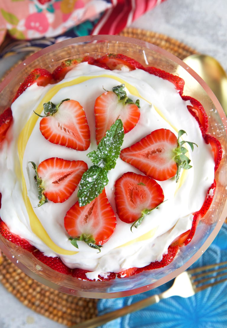Easy Strawberry Trifle - The Suburban Soapbox