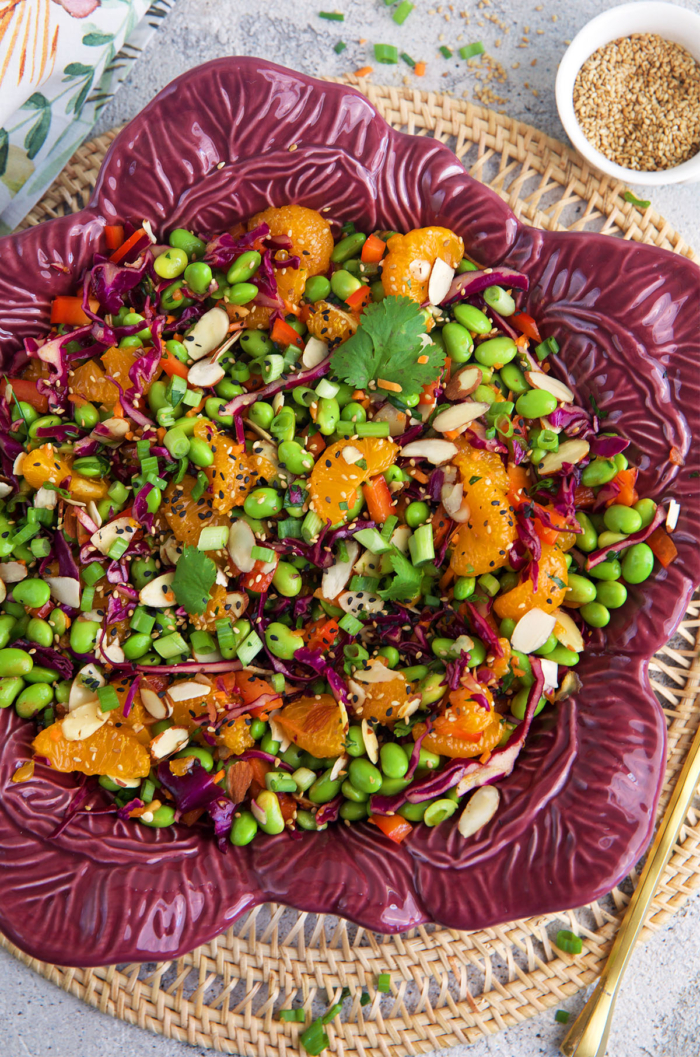 Easy Edamame Salad - The Suburban Soapbox