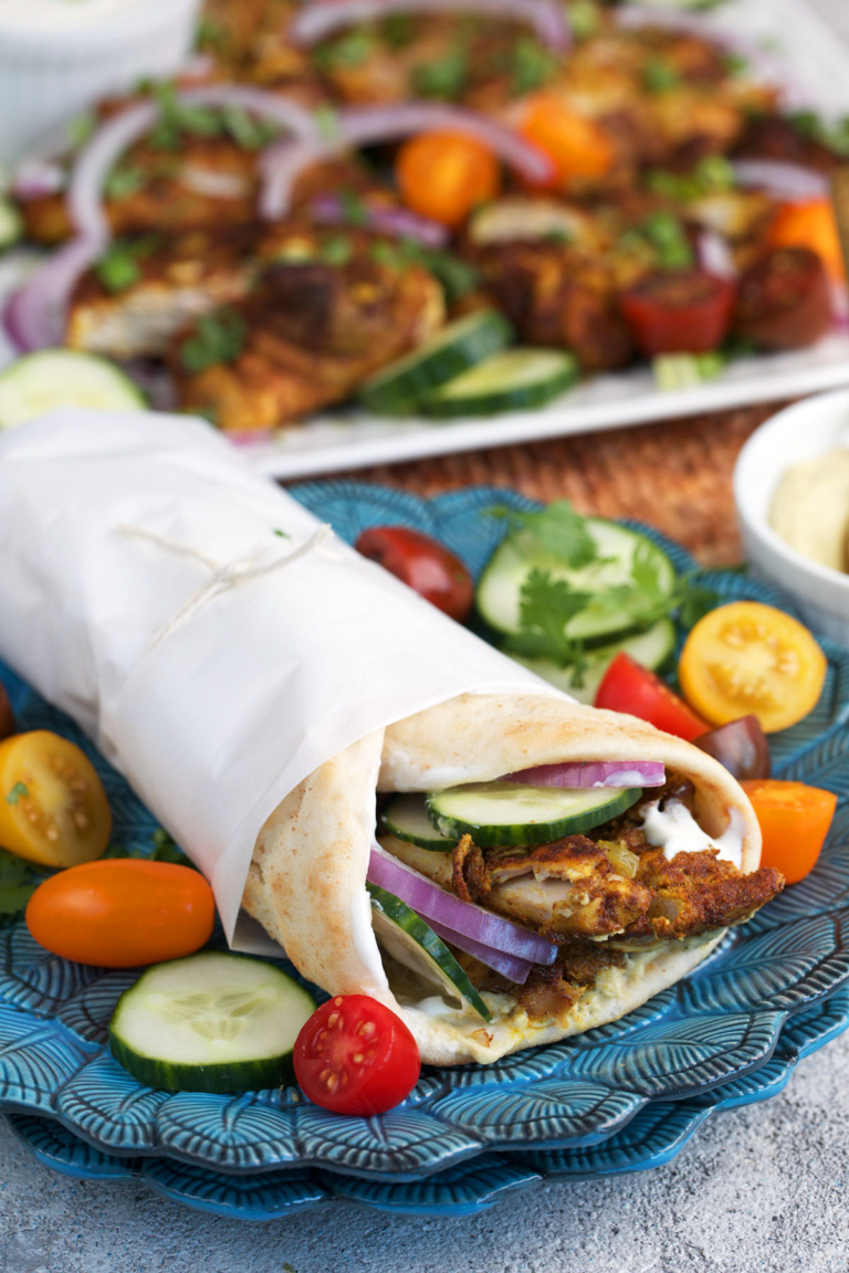 Easy Chicken Shawarma Recipe (Oven Roasted, Weeknight-Friendly) - The ...