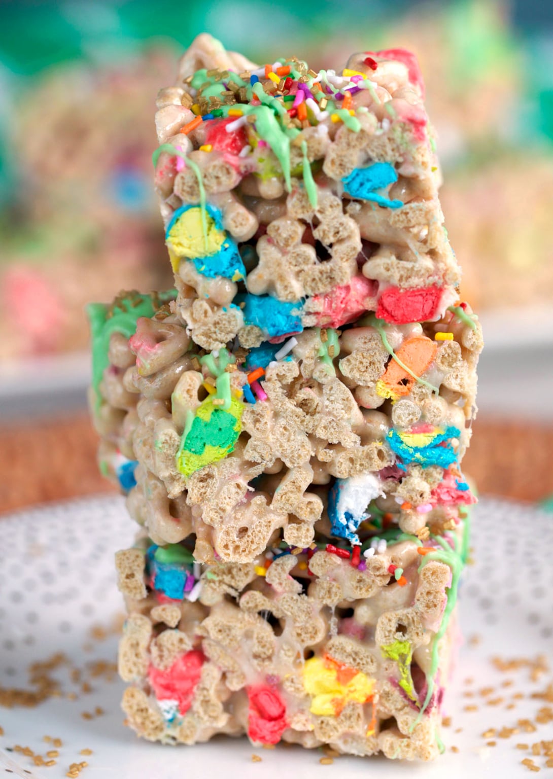 Lucky Charms Marshmallow Squares | Easy St. Patrick’s Day Treat
